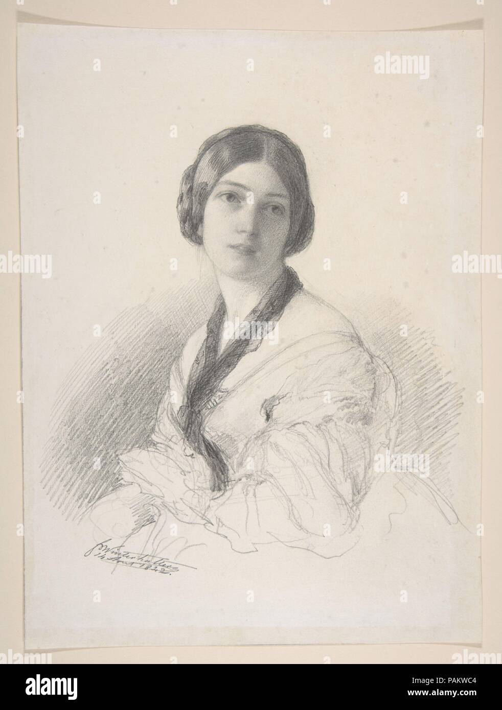 Portrait of Baroness Gudin, née Margareth Louis Hay. Artist: Franz ...