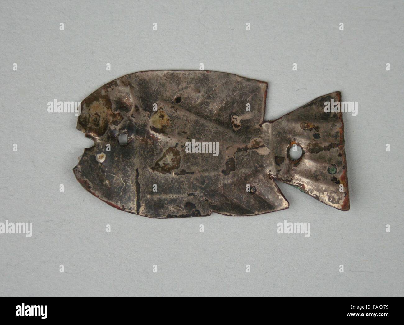 Fish Ornament. Culture: Peru; central coast (?). Dimensions: L. 1 3/8 ...