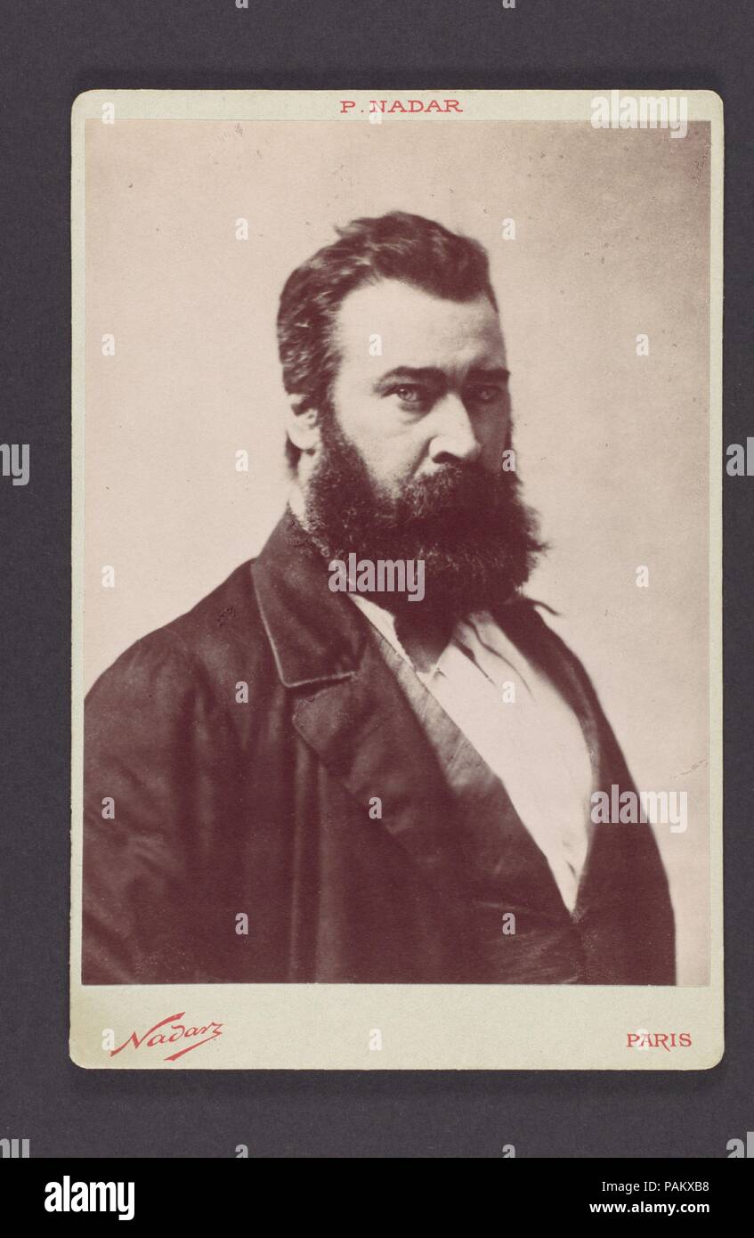 Felix Nadar 1820 1910 Paris France High Resolution Stock Photography ...