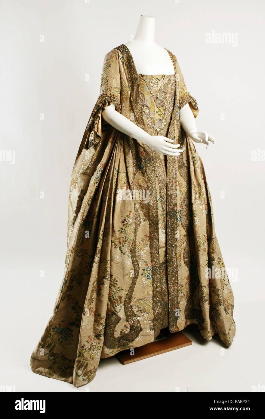 Robe. Culture: French. Date: mid-18th century. Museum: Metropolitan ...