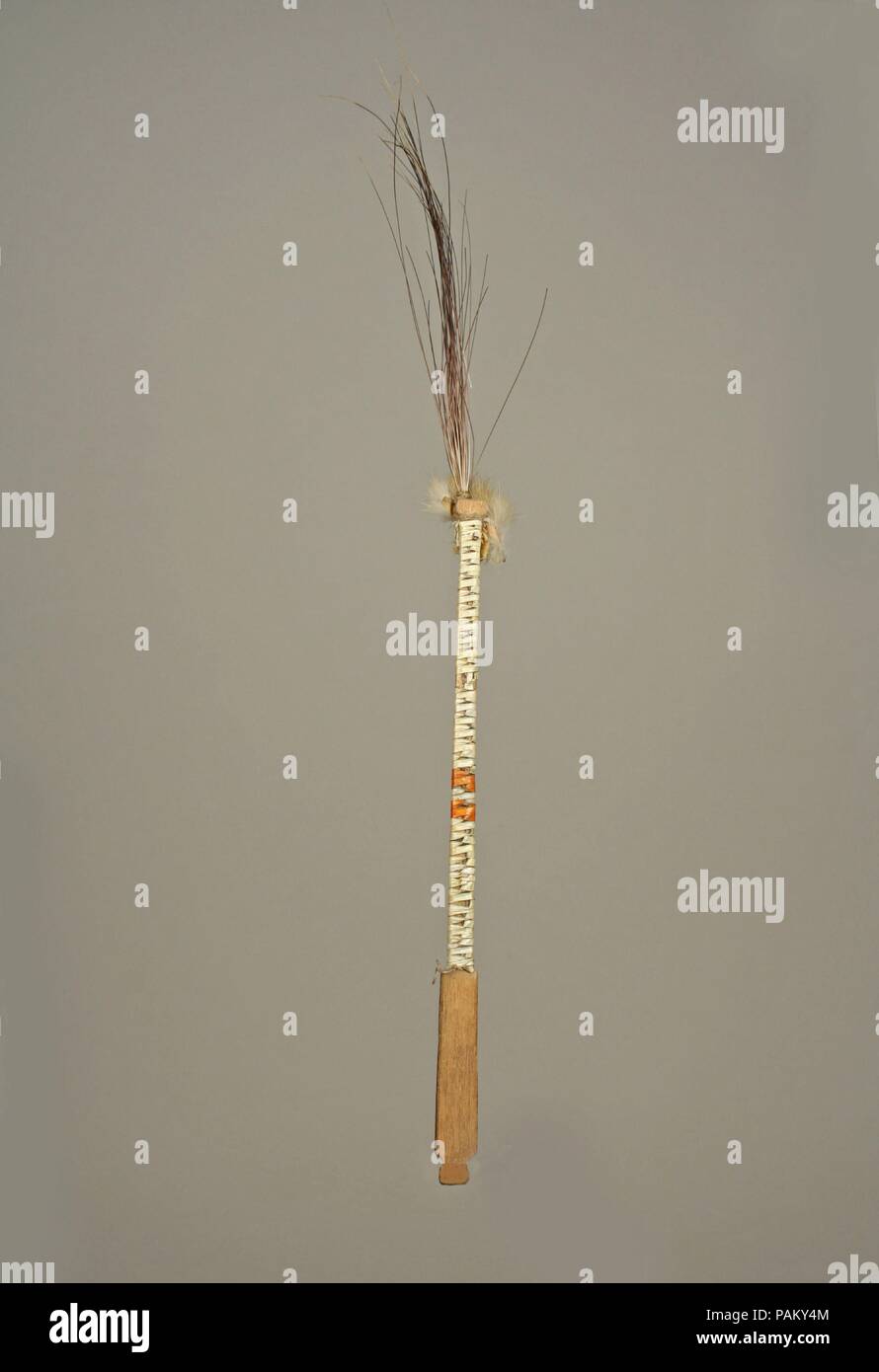 Feather Symbol. Culture: Mesquakie or Potawatomi. Dimensions: H. 12 x W ...