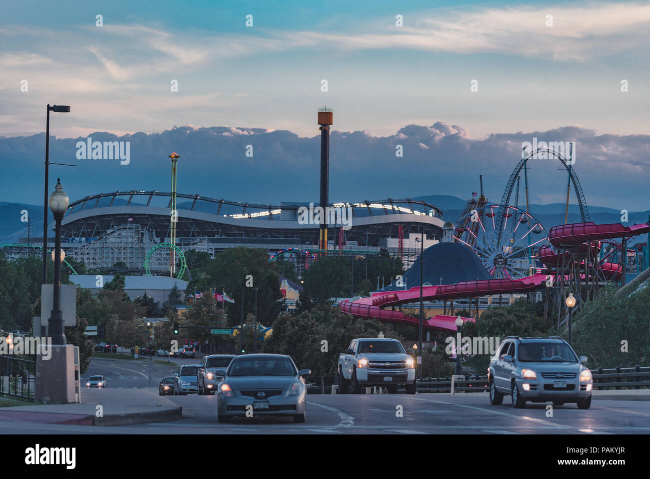 Mile high stadium hi-res stock photography and images - Alamy