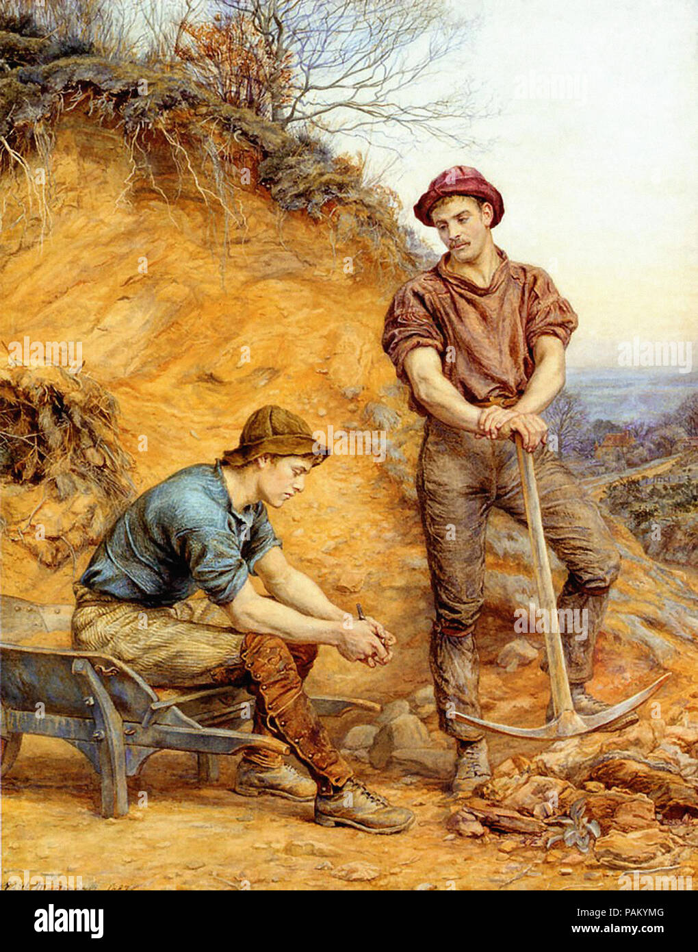 Quarry workers hi-res stock photography and images - Alamy