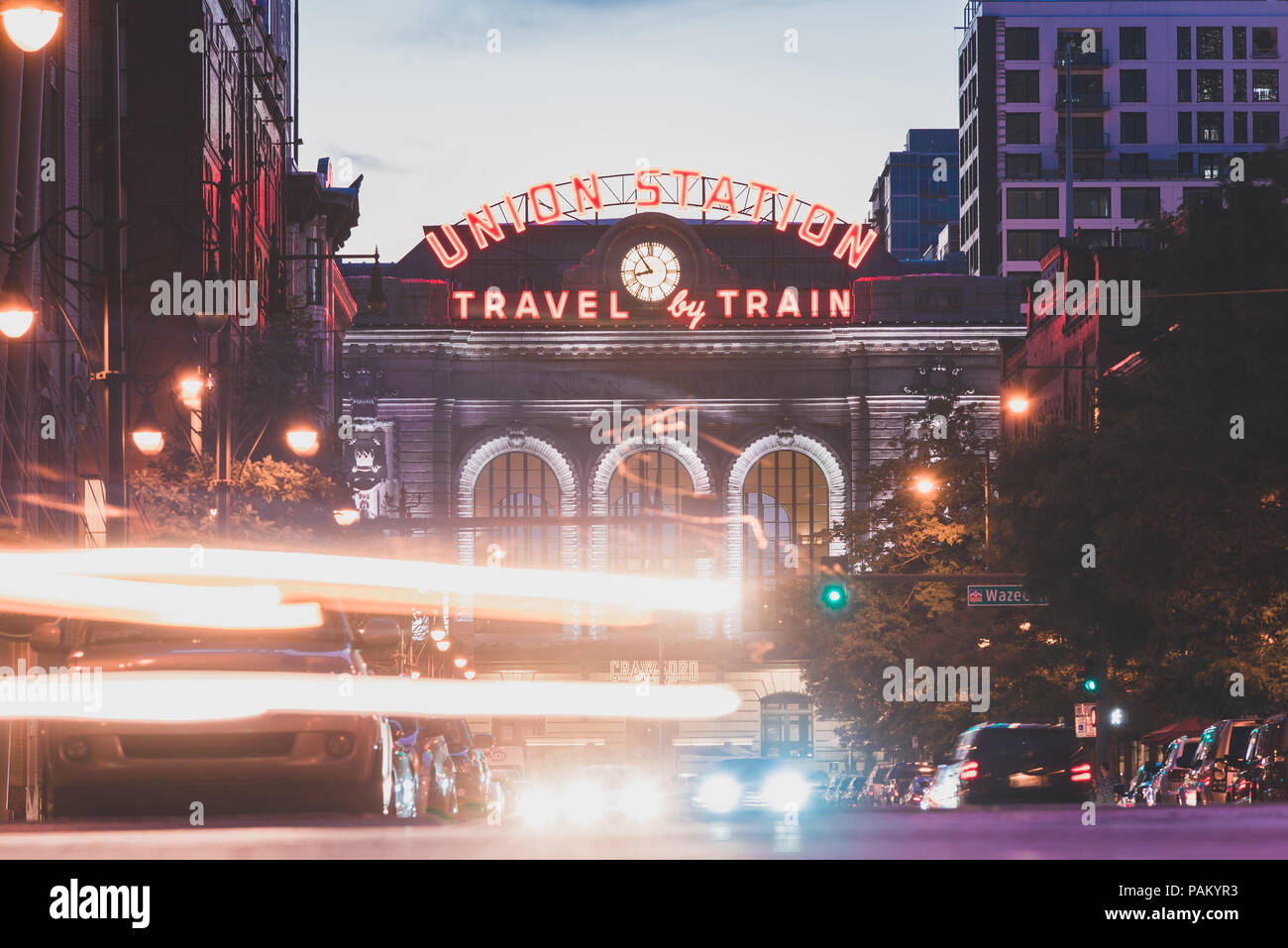 Union Station Denver Colorado Stock Photo - Alamy