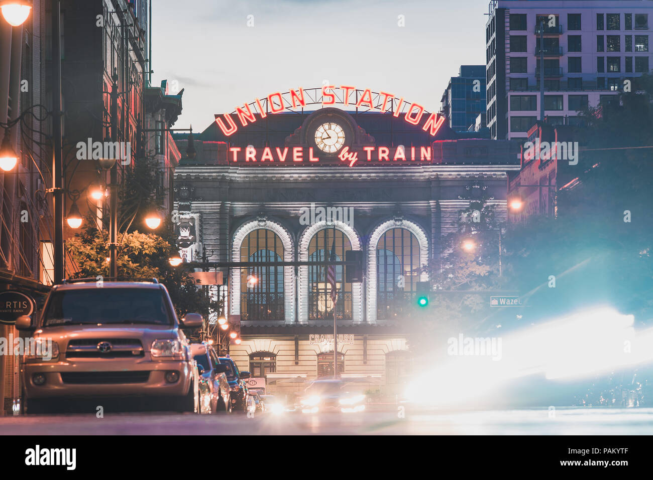Union Station Denver Colorado Stock Photo - Alamy