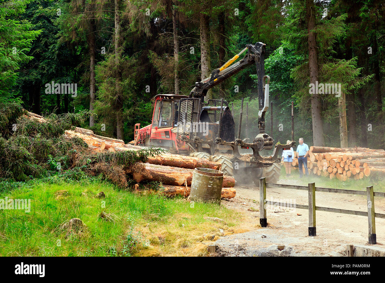 Forestry tractor hi-res stock photography and images - Alamy