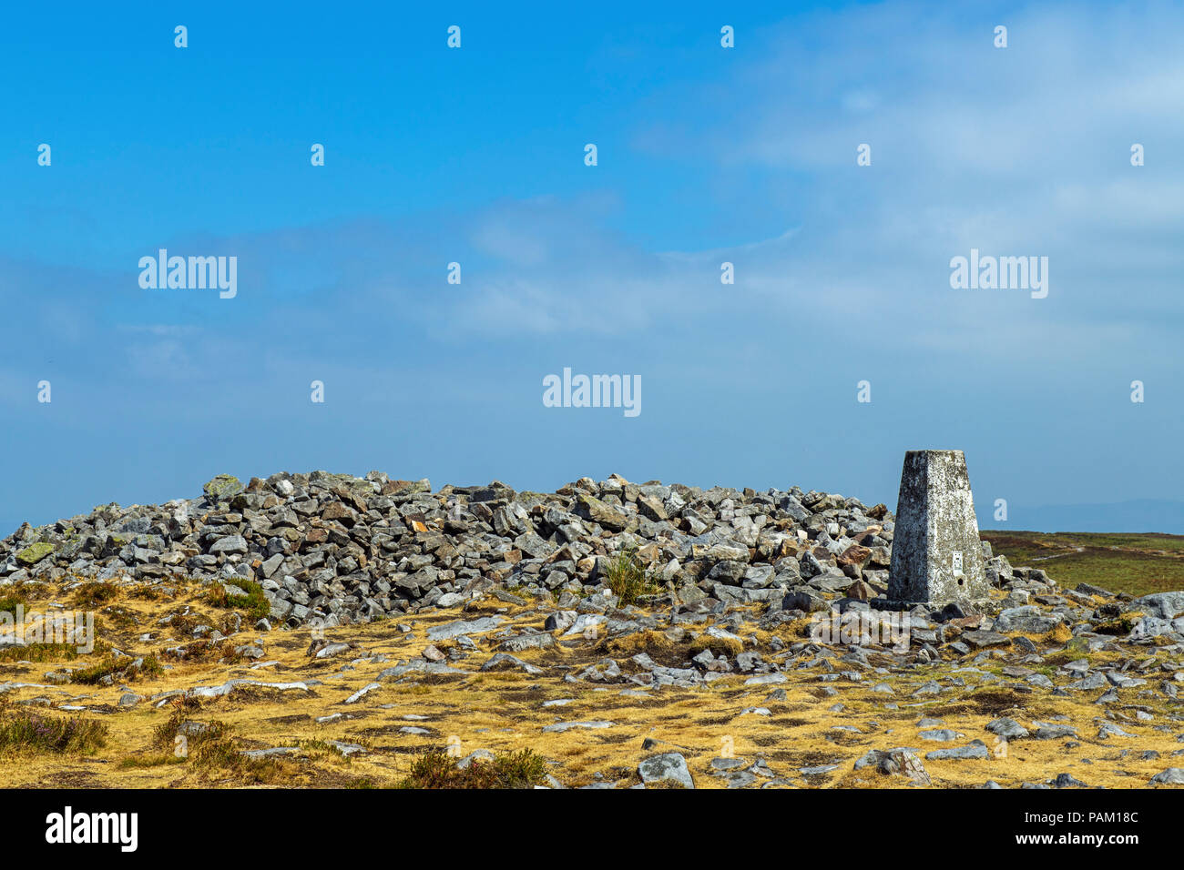 Trig point wales hi-res stock photography and images - Alamy