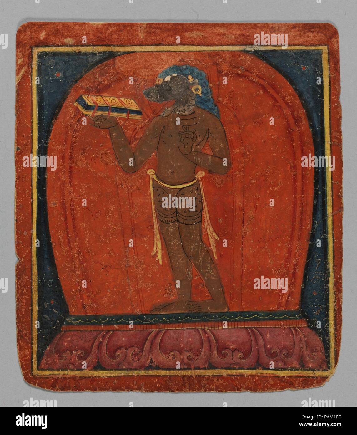 Initiation Card (Tsakalis). Culture: Tibet. Dimensions: Each 6 1/4 x 5 ...