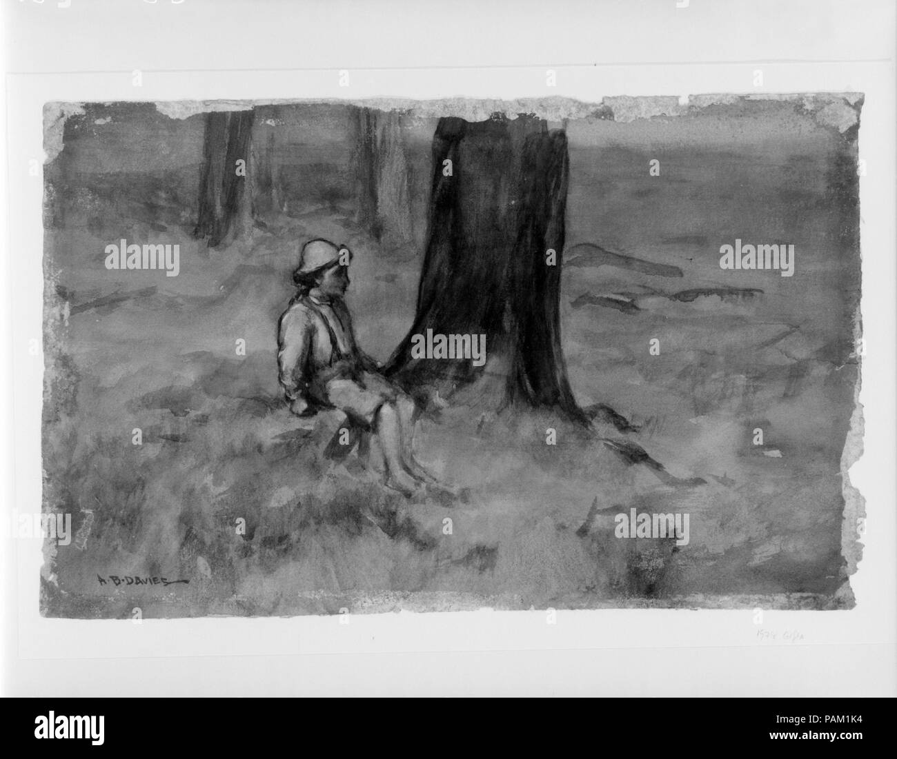 Niles Davies. Artist: Arthur B. Davies (American, Utica, New York 1862 ...