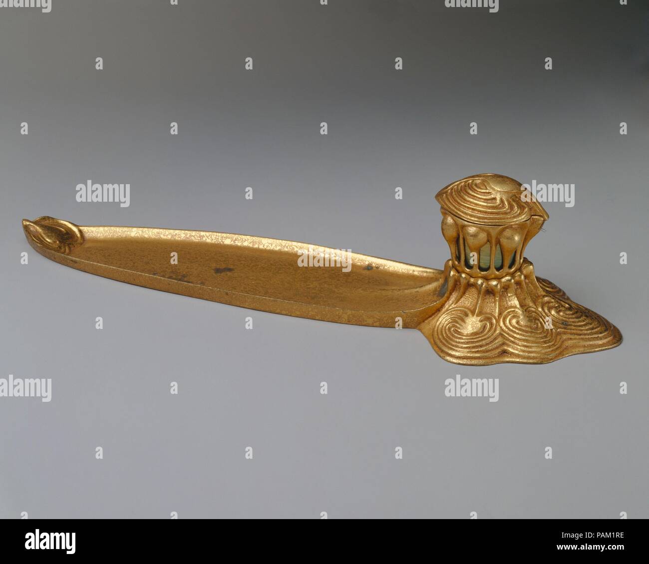 Inkwell and Tray. Culture: American. Designer: Designed by Louis ...