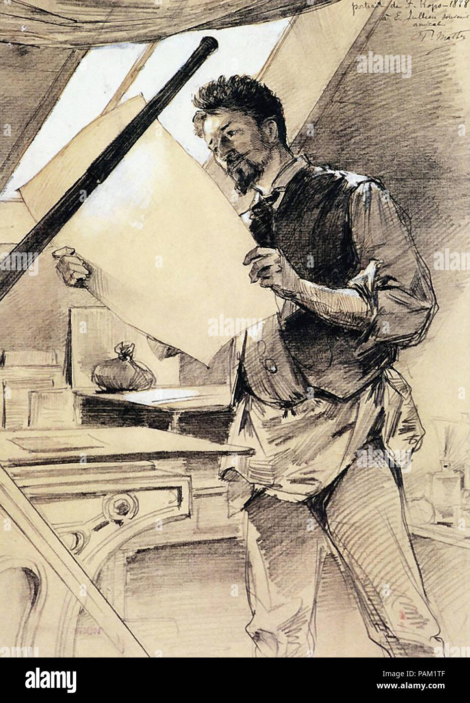 Felicien rops painting hi-res stock photography and images - Alamy