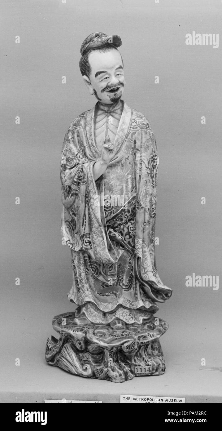 Figure of a Man. Culture: Japan. Dimensions: H. 13 1/2 in. (34.3 cm ...