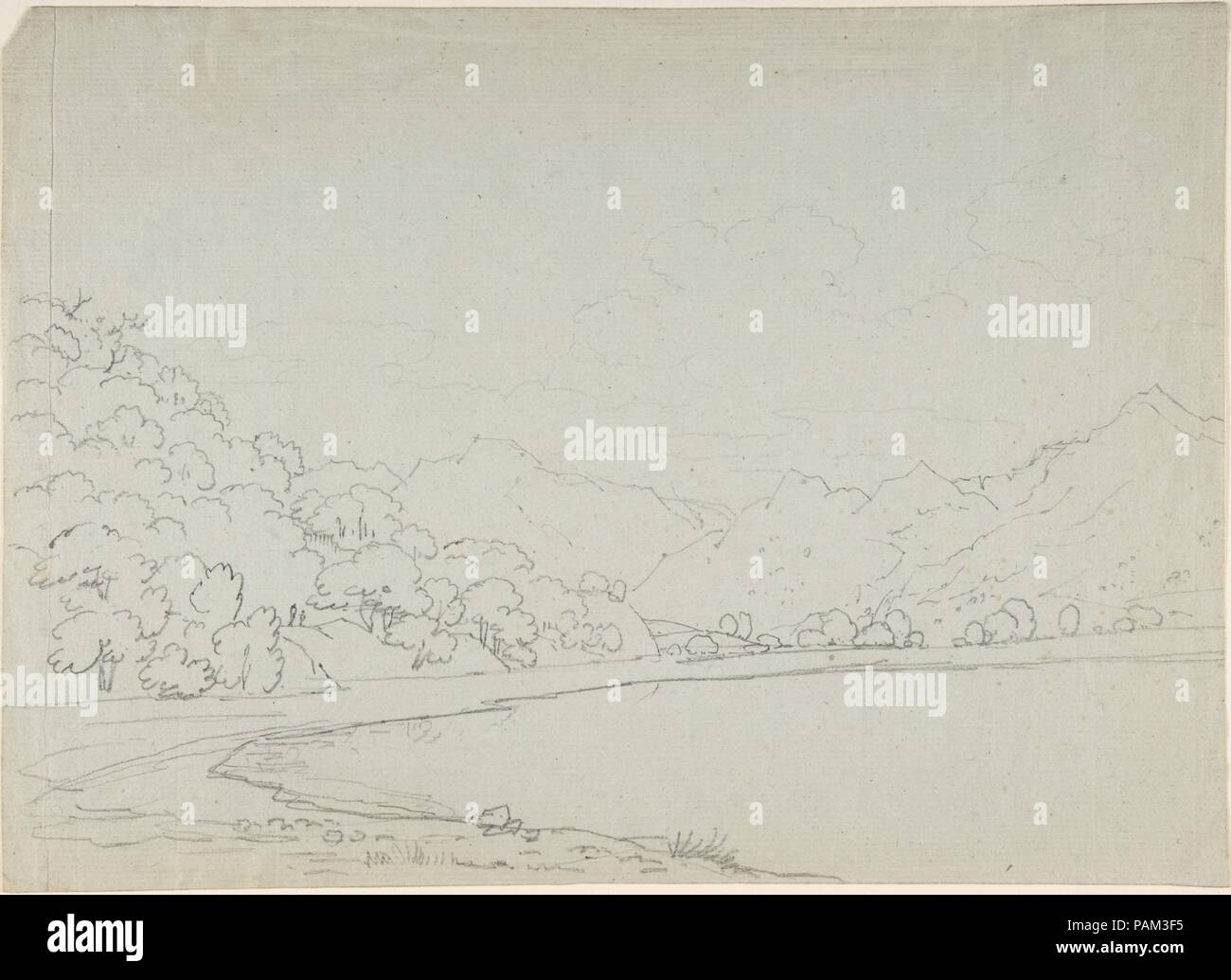 On Brother's Water. Artist: Thomas Sunderland (British, Whittington ...