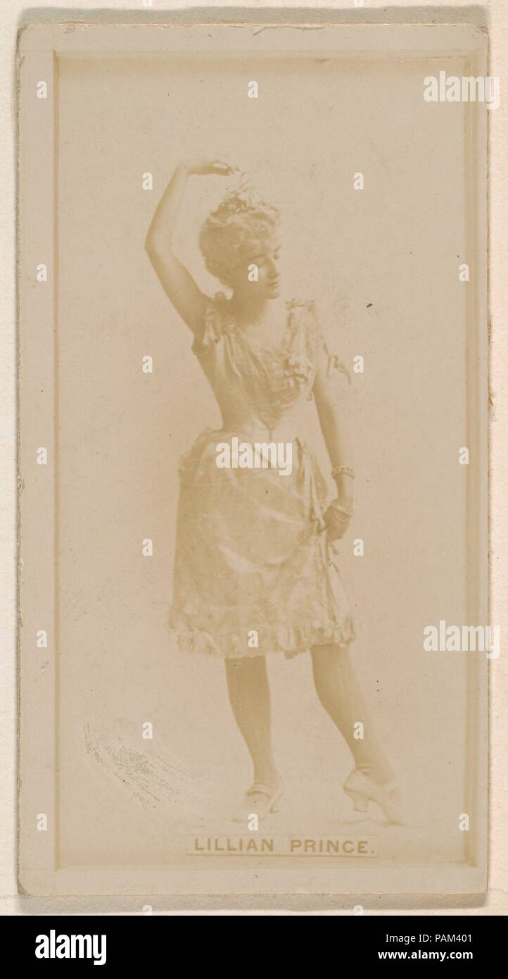 Lillian Prince, from the Actresses series (N245) issued by Kinney ...