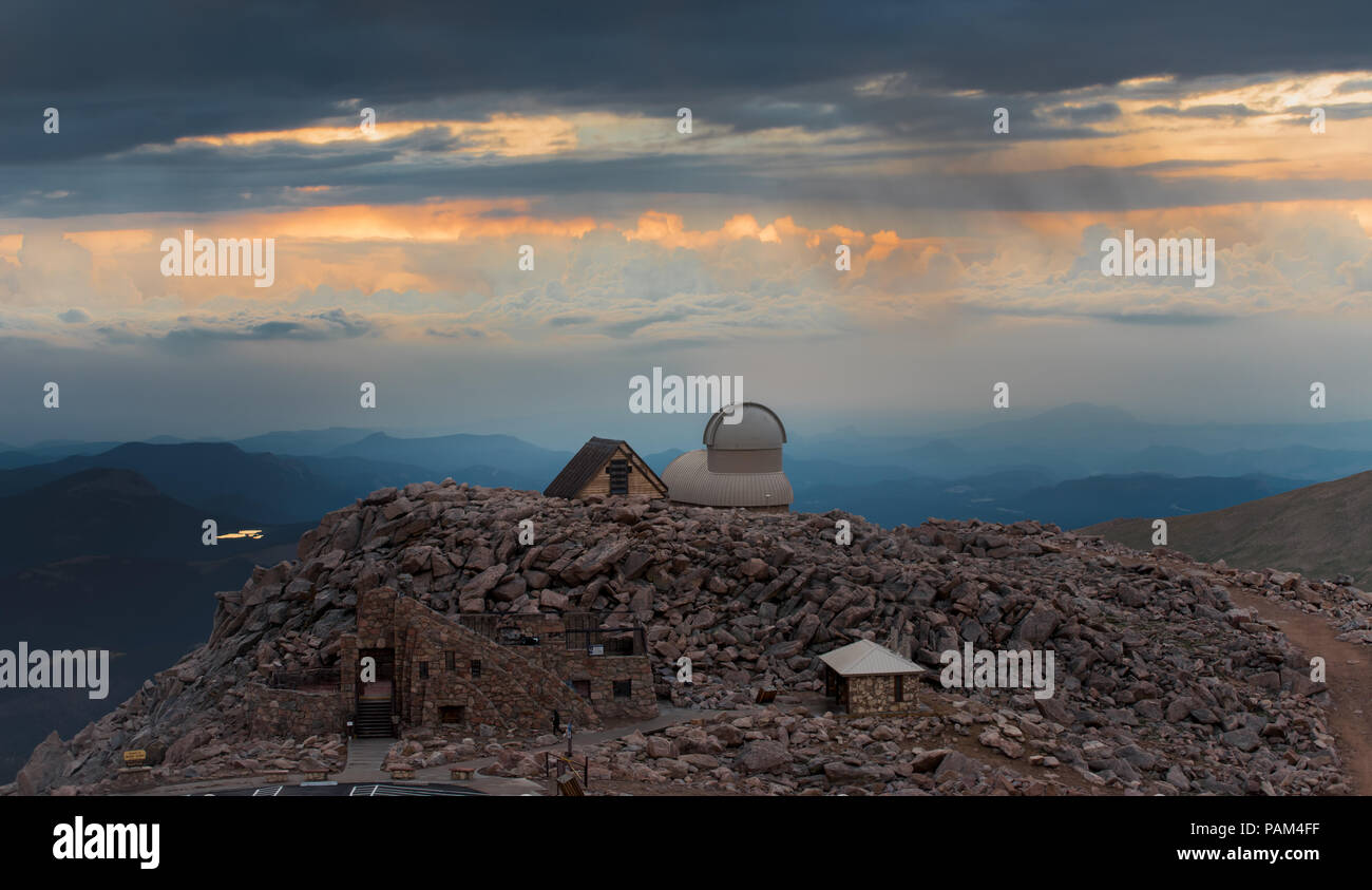 Mount Evans Colorado Stock Photo - Alamy