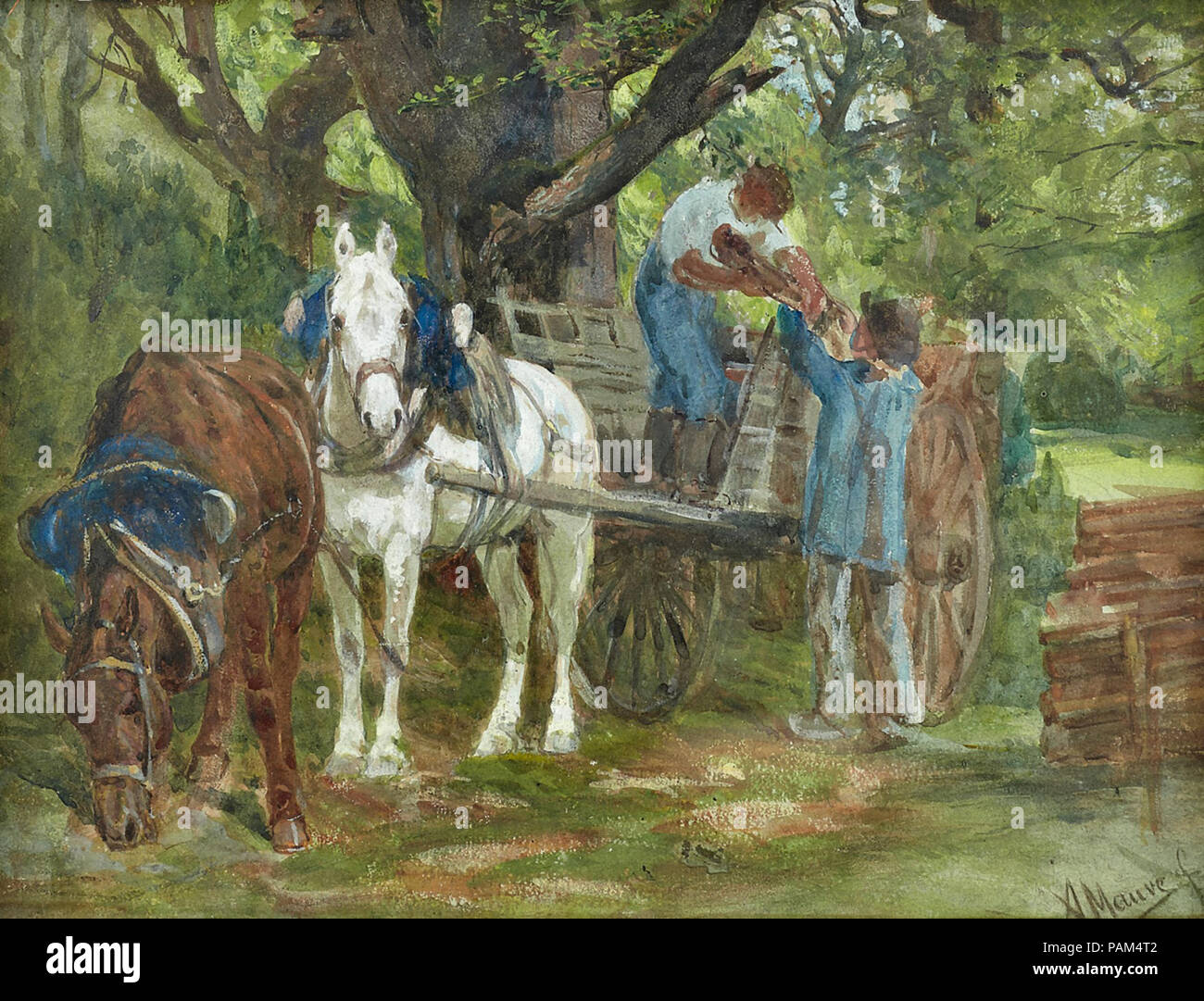 Timber wagon hi-res stock photography and images - Alamy