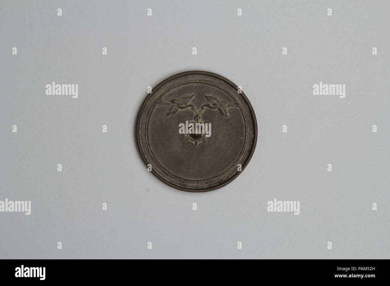 Mirror. Culture: Japan. Dimensions: Diam. 2 11/16 in. (6.8 cm). Museum ...