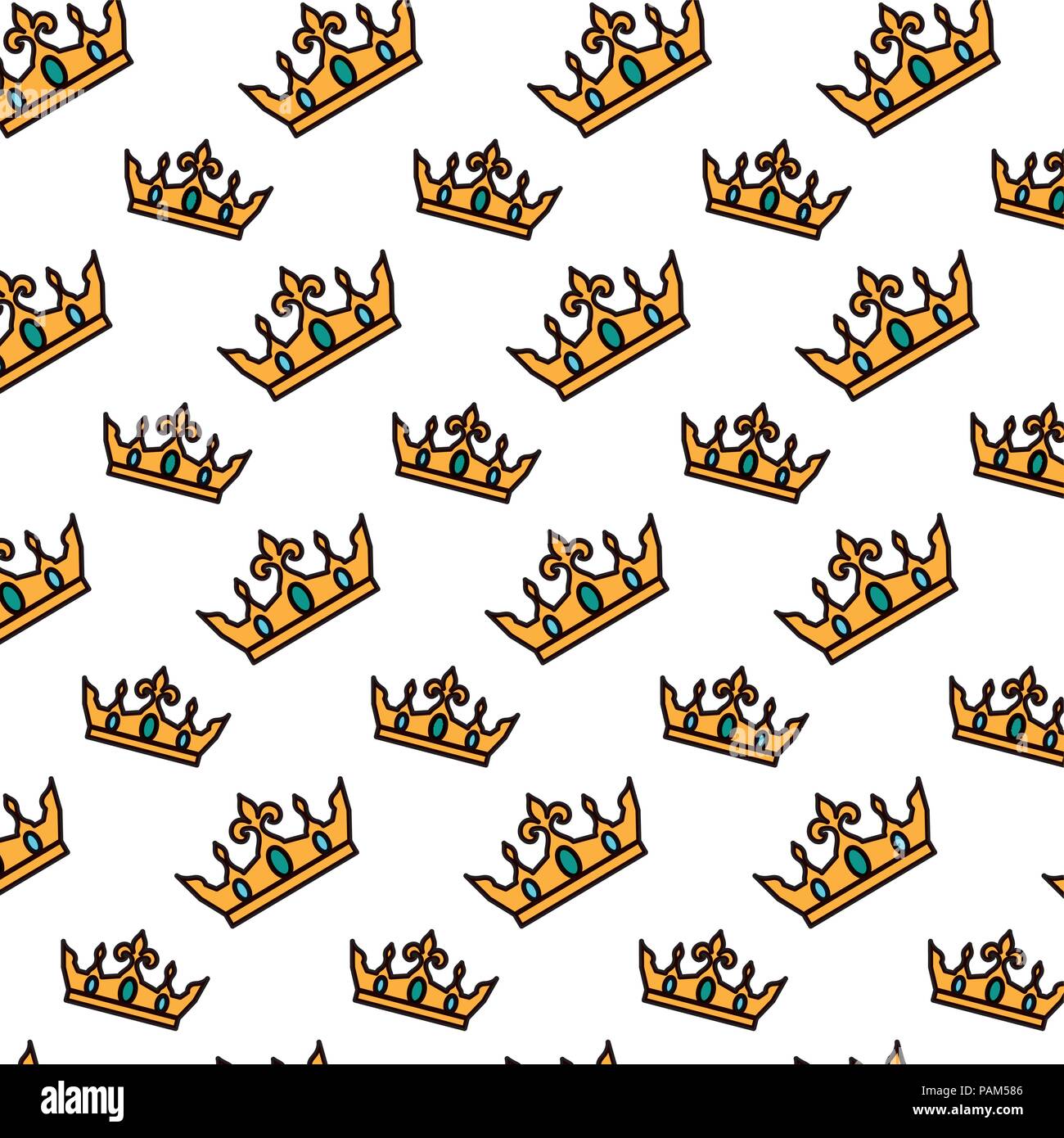 color metal crown royal object background Stock Vector Image & Art - Alamy