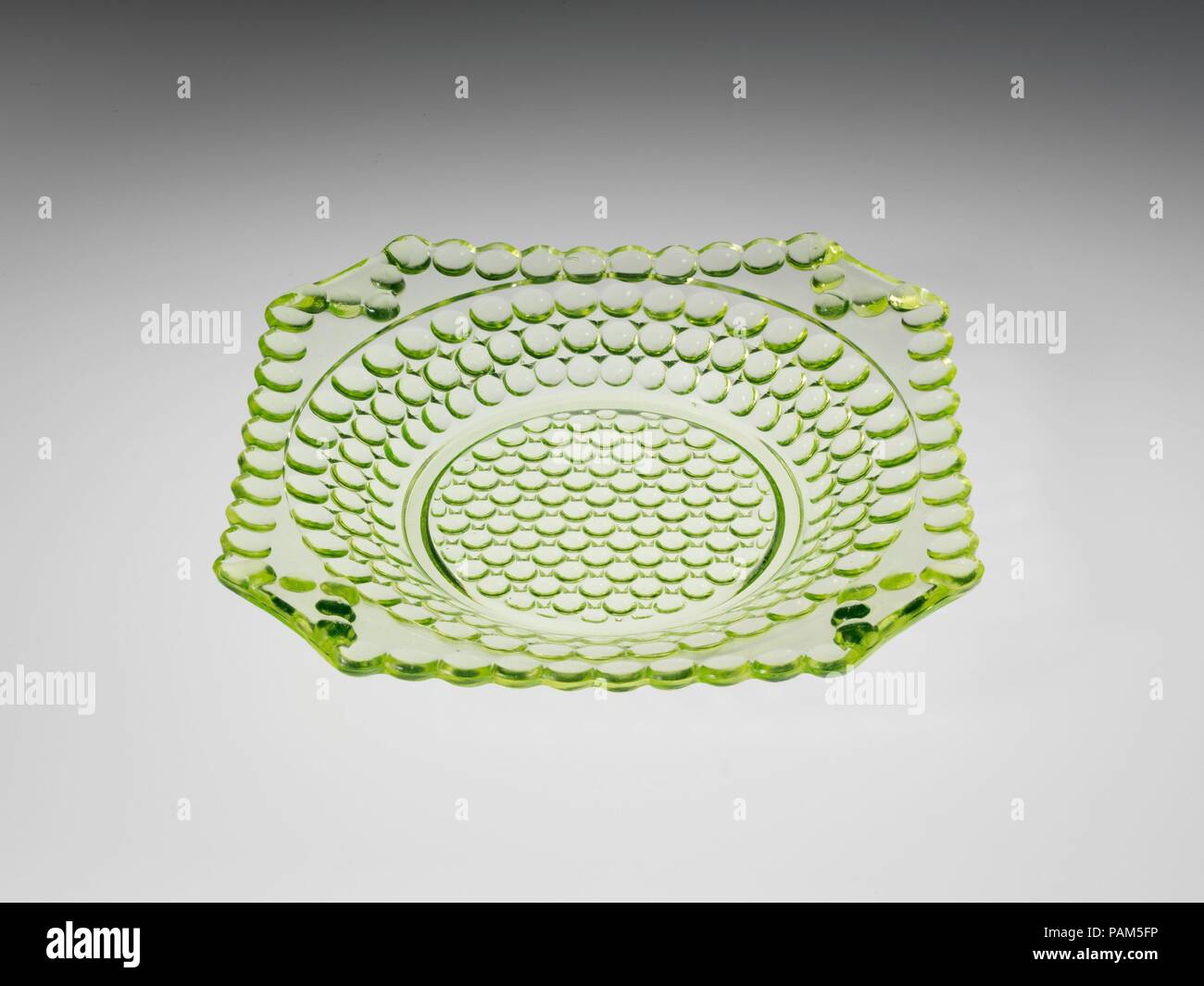 Plate. Culture: American. Dimensions: Diam. 9 in. (22.9 cm). Maker ...