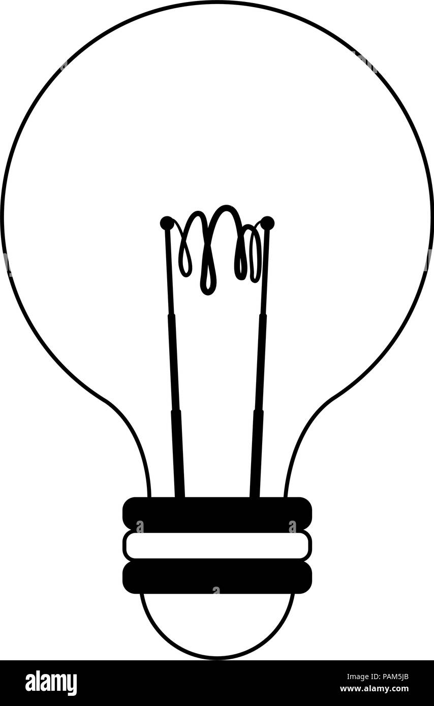 Bulb light symbol vector illustration graphic design Stock Vector Image ...