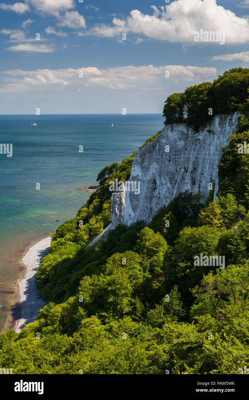 Kreidefelsen von Rügen am Königsstuhl Stock Photo - Alamy