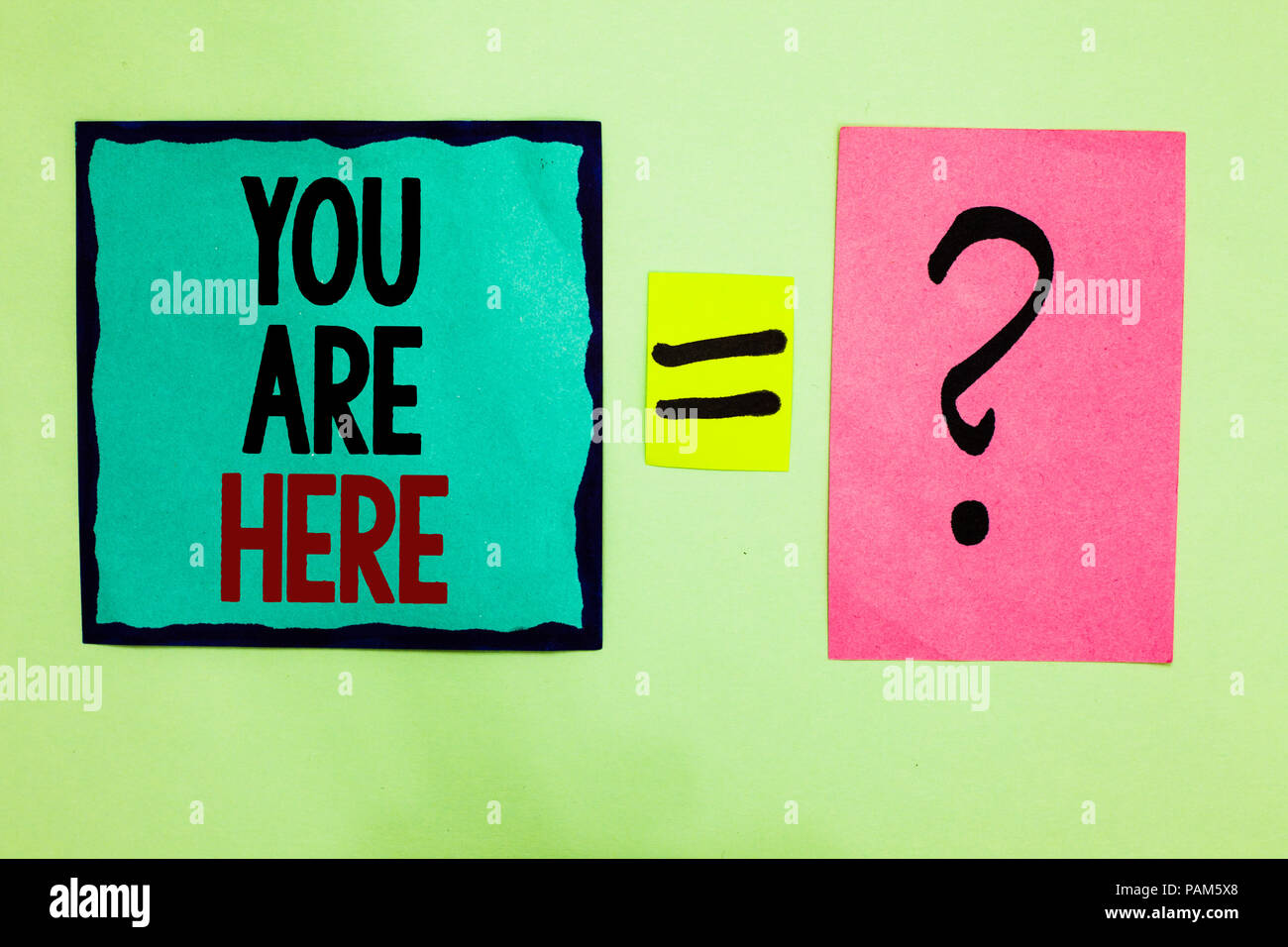 Text sign showing You Are Here. Conceptual photo This is your location ...