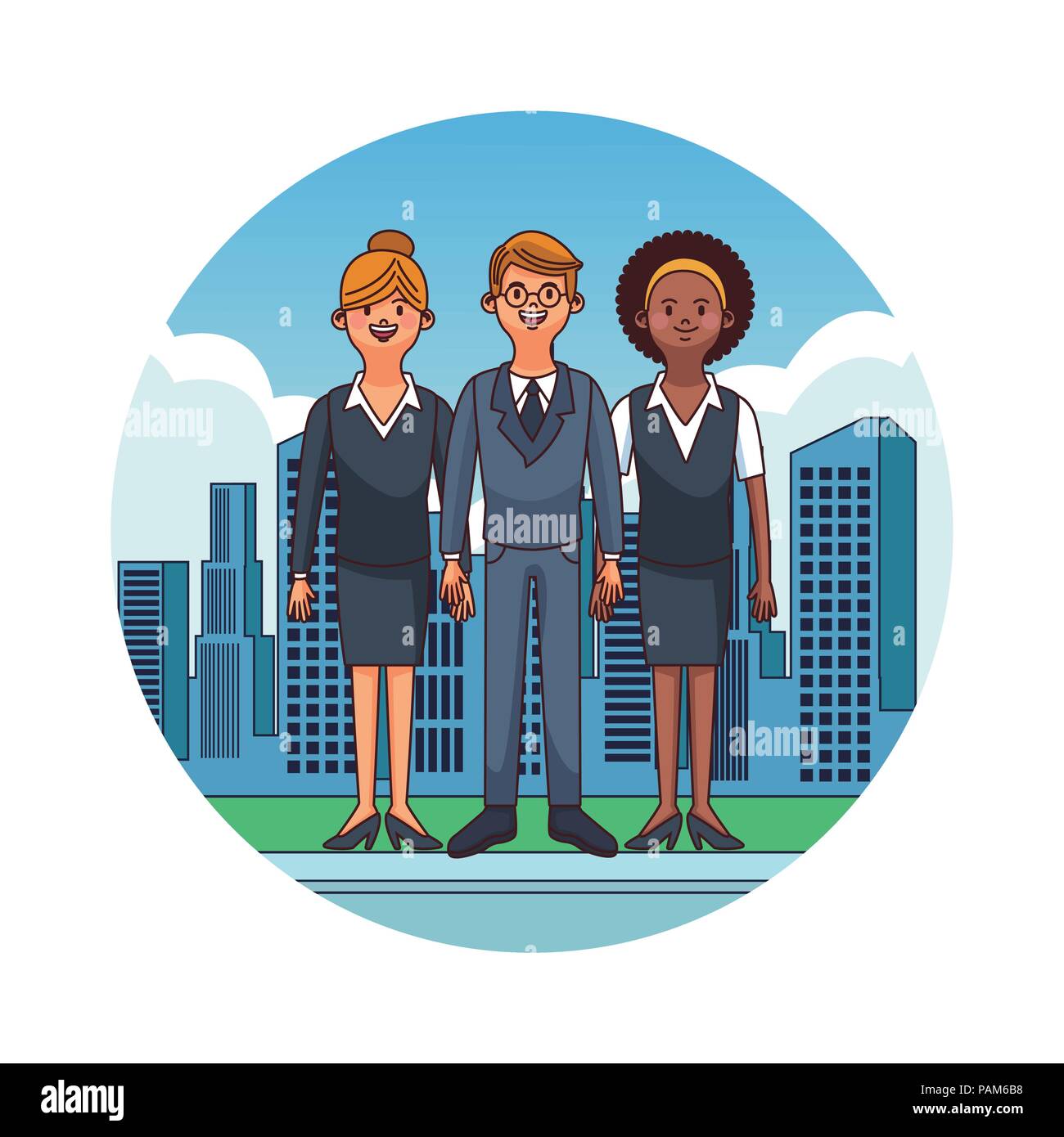 Marketing executives Cut Out Stock Images & Pictures - Alamy
