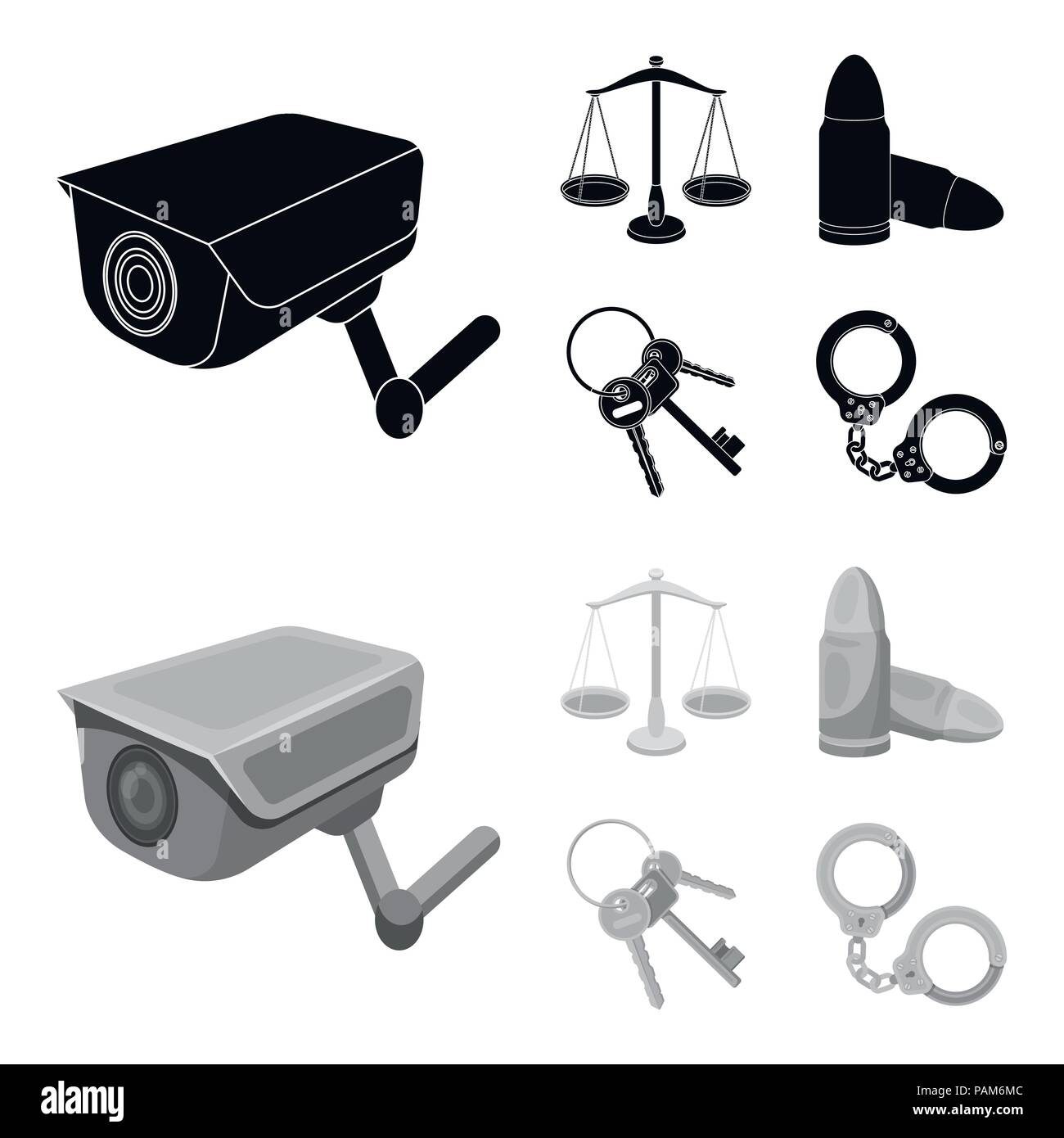 Prison keys Stock Vector Images - Alamy