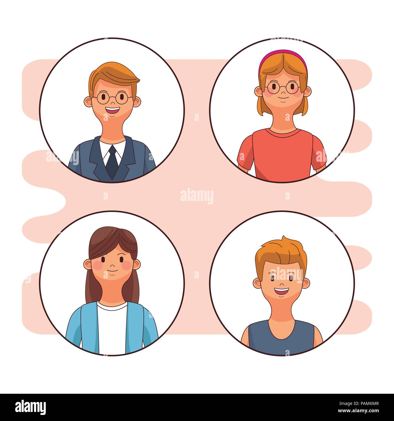 User profile picture round Cut Out Stock Images & Pictures - Alamy