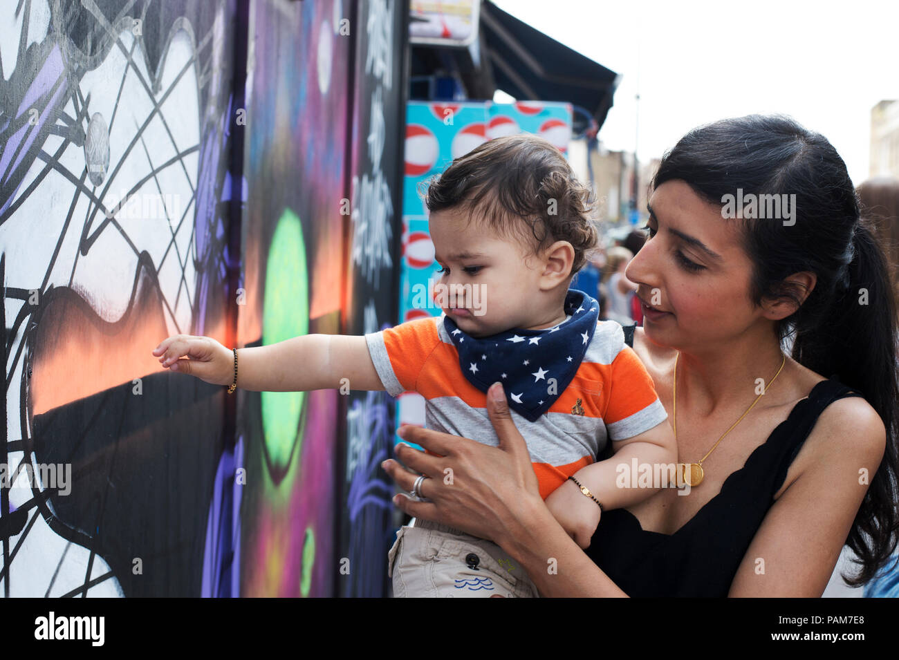 Baby graffiti hi-res stock photography and images - Alamy