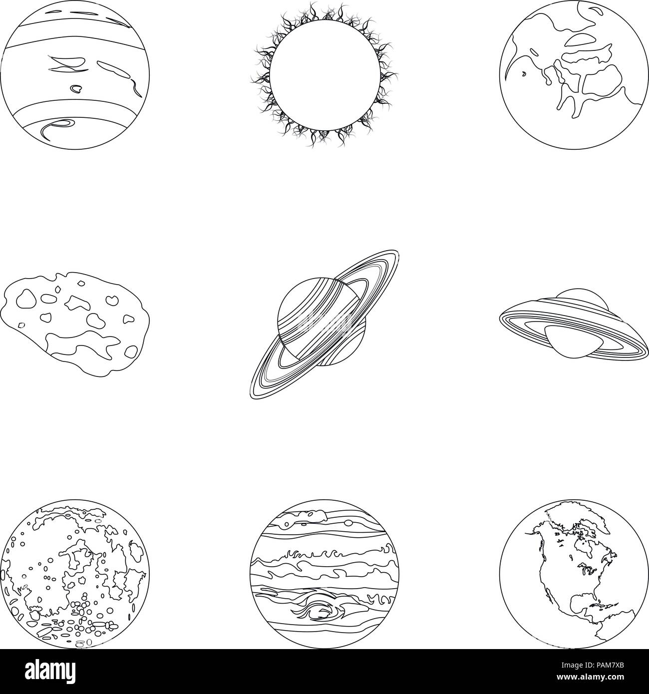 black,collection,comet,cosmic,earth,hole,icon,illustration,isolated ...