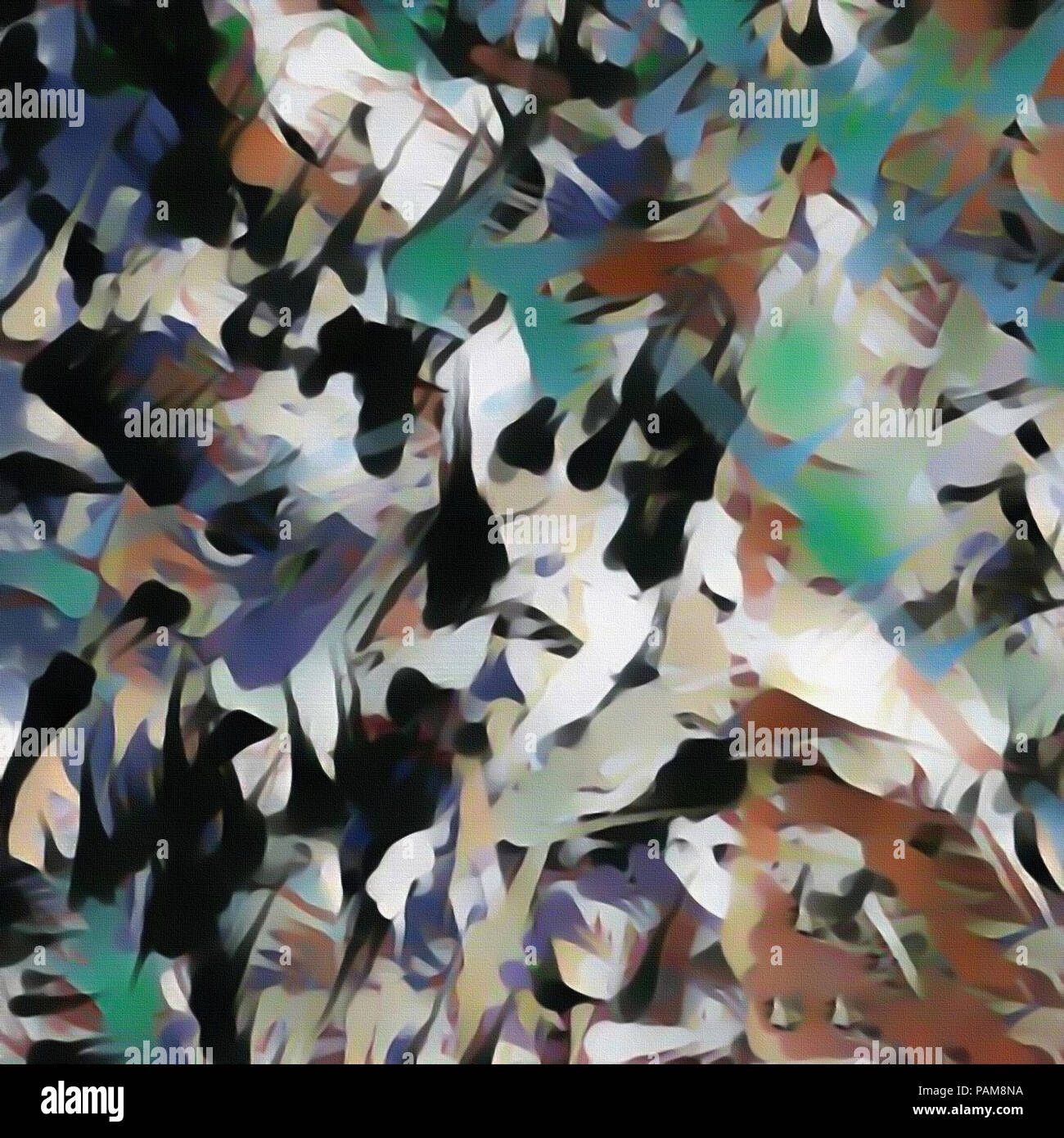 Abstract painting. Brush strokes Stock Photo - Alamy