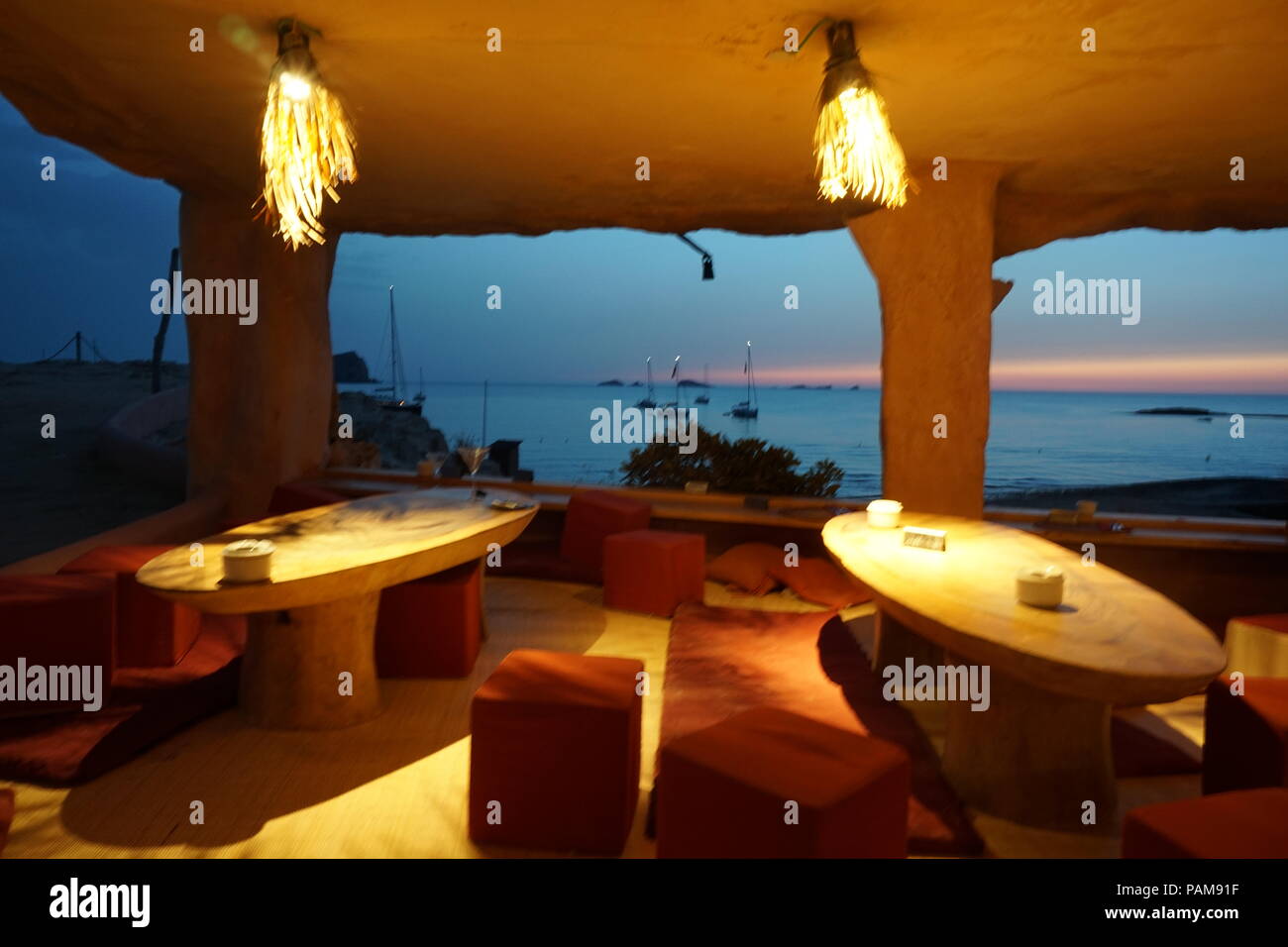 Ibiza cala conta sunset hi-res stock photography and images - Alamy