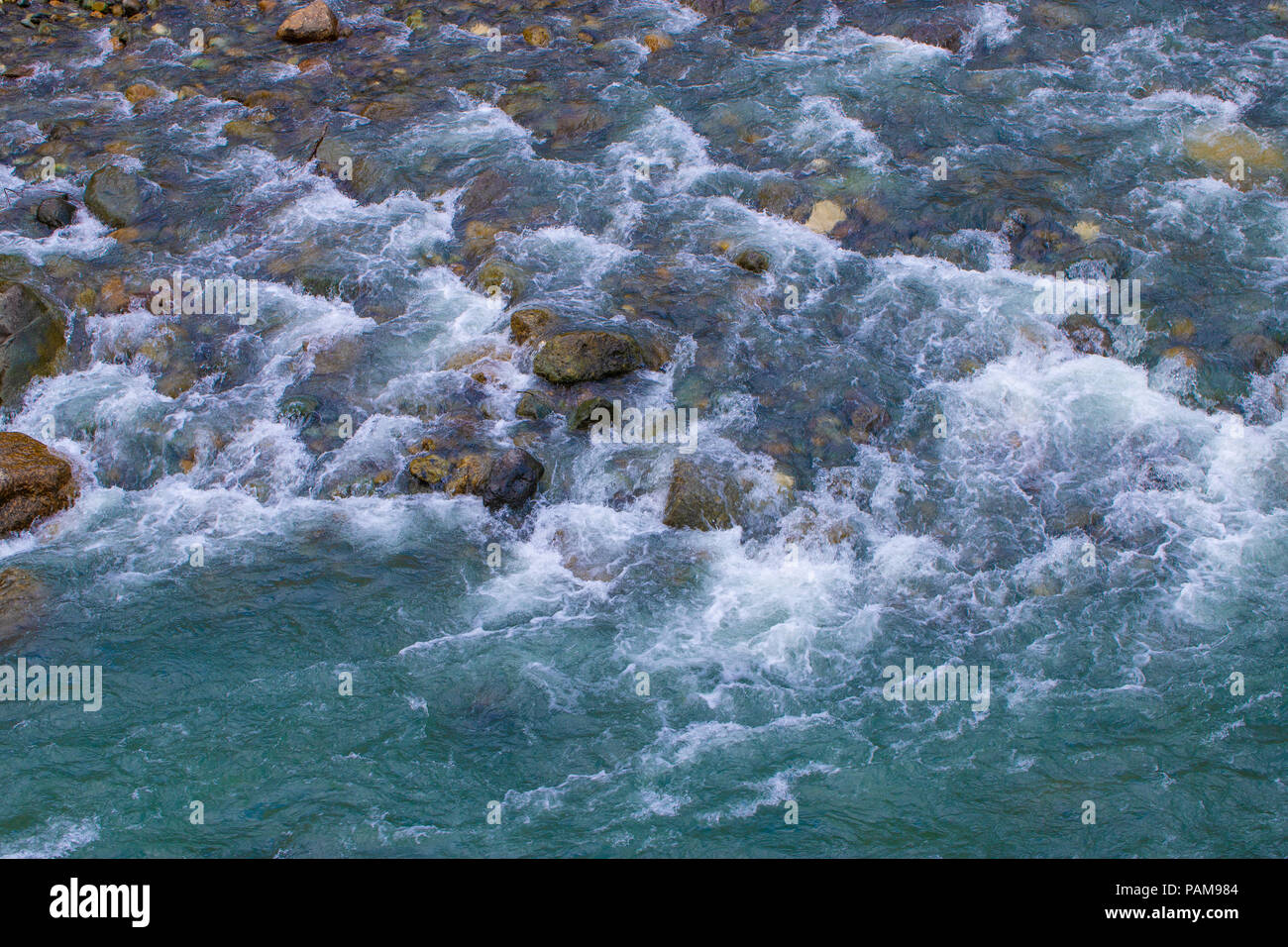Clear water of a mountain river, natural backgrounds Stock Photo - Alamy
