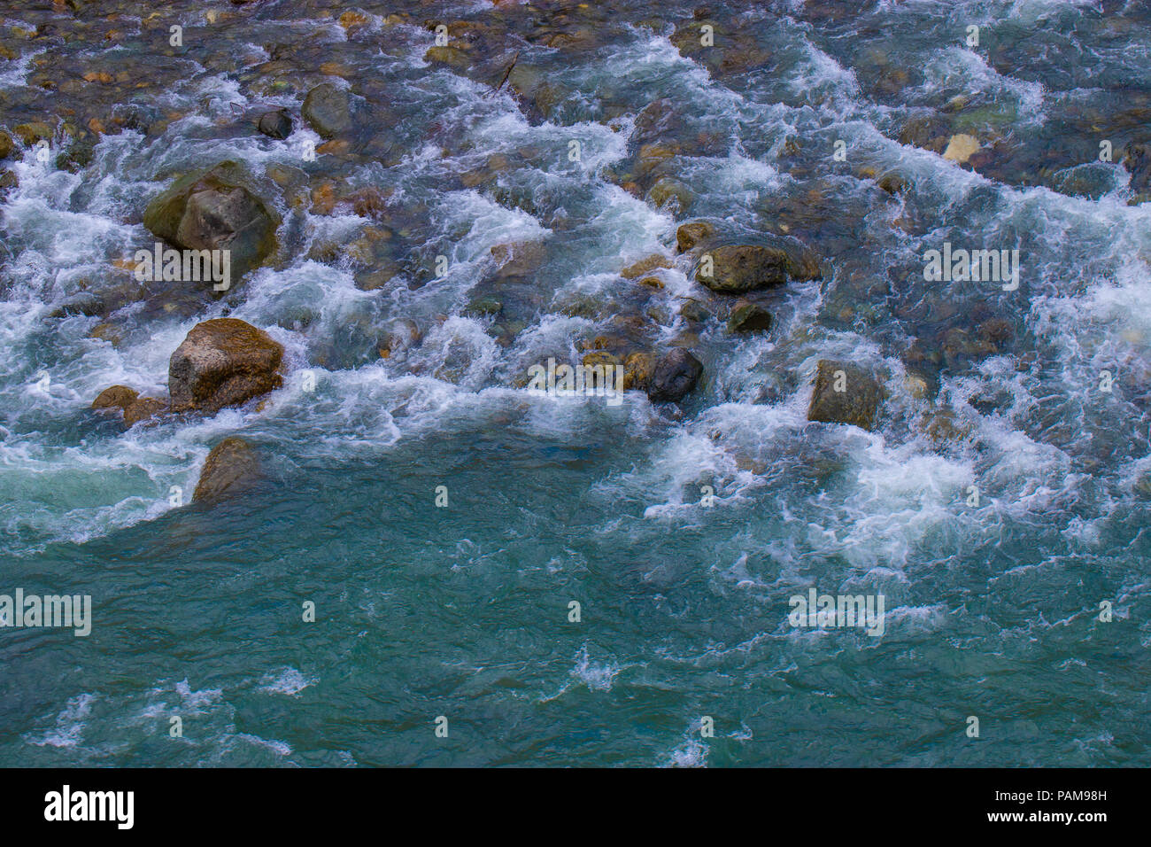 Clear water of a mountain river, natural backgrounds Stock Photo - Alamy