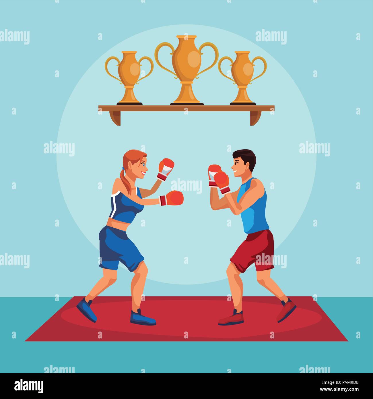 Fitness people trainning Stock Vector Image & Art - Alamy