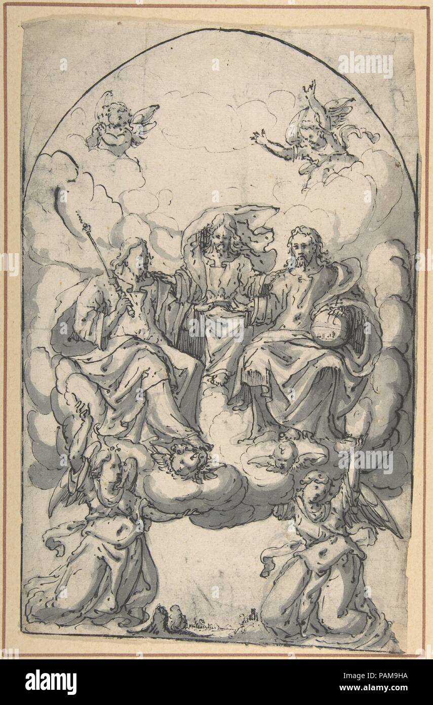The Holy Trinity. Artist: Anonymous, German, 16th century; Attributed ...