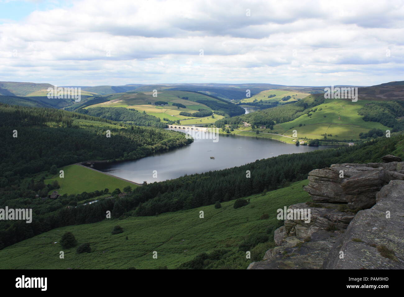 Ladybower viaduct hi-res stock photography and images - Alamy