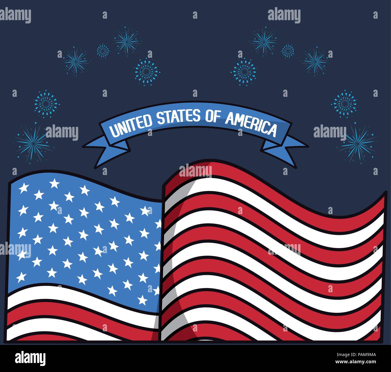 United States of America emblem Stock Vector Image & Art - Alamy