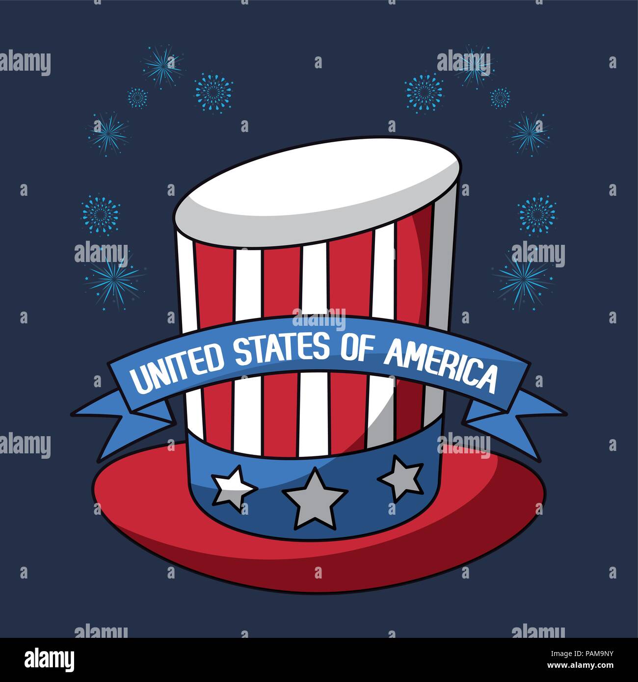 United States of America emblem Stock Vector Image & Art - Alamy