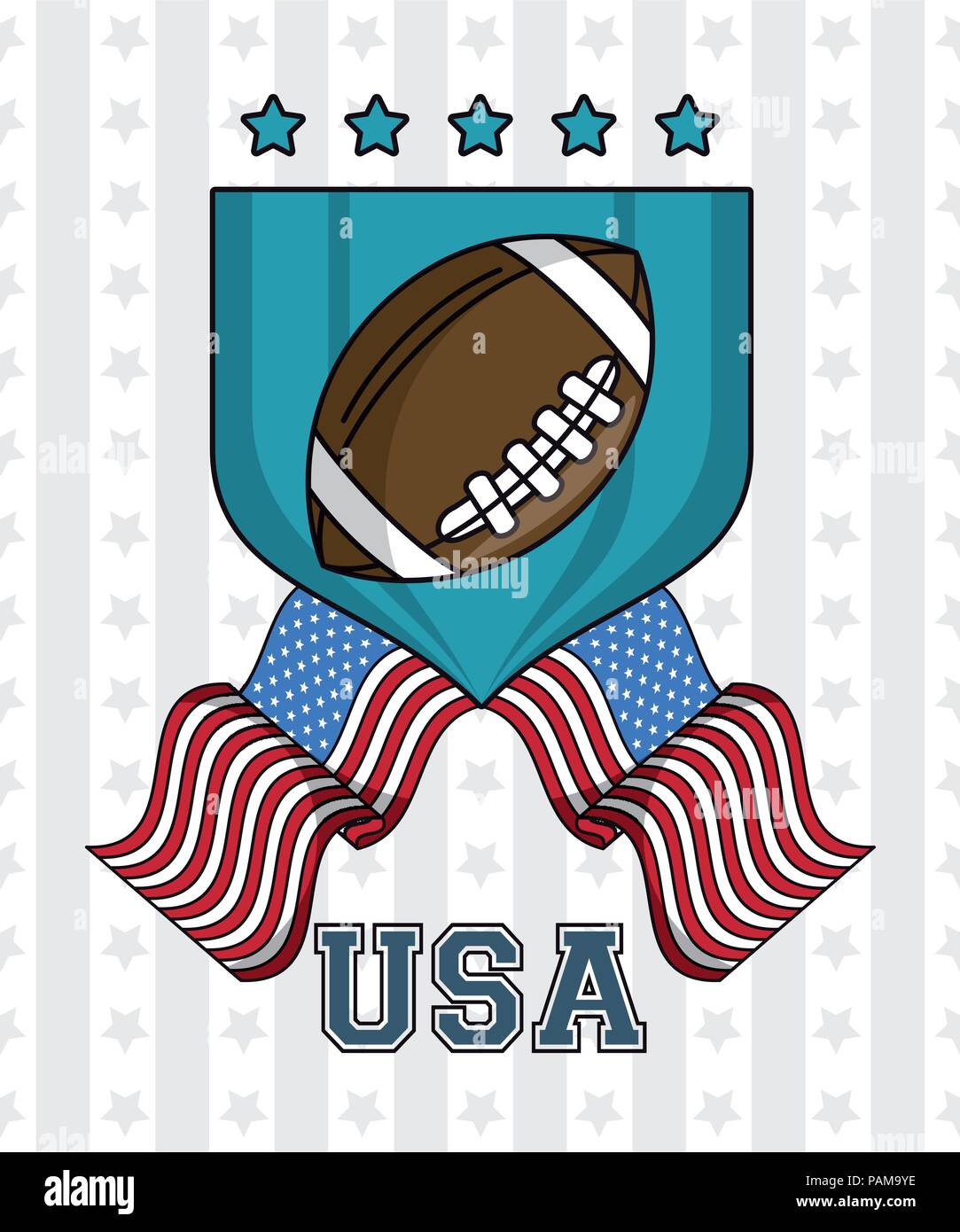 Team usa flags Stock Vector Images - Alamy