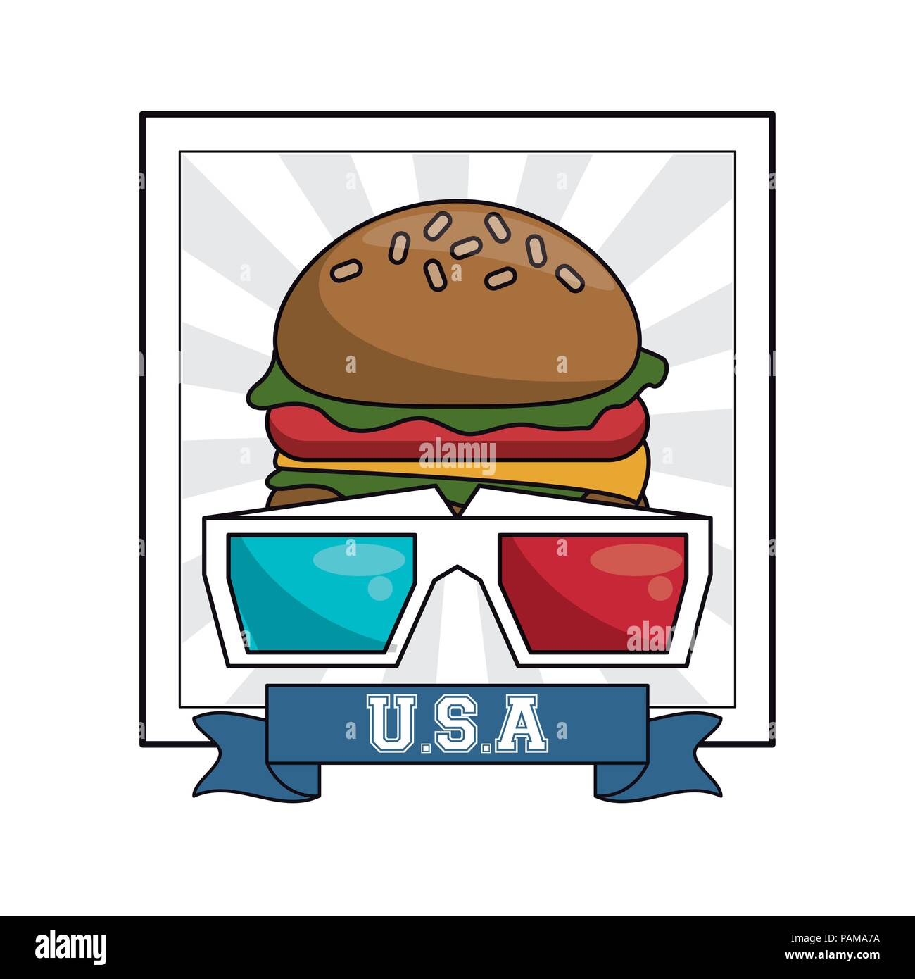 USA movies and entertainment Stock Vector Image & Art - Alamy