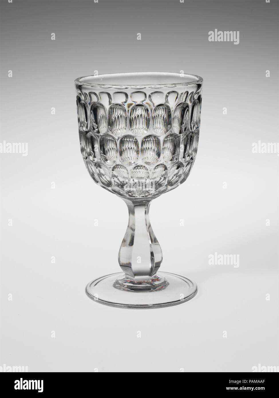 Goblet. Culture: American. Dimensions: H. 6 3/16 in. (15.7 cm). Maker ...