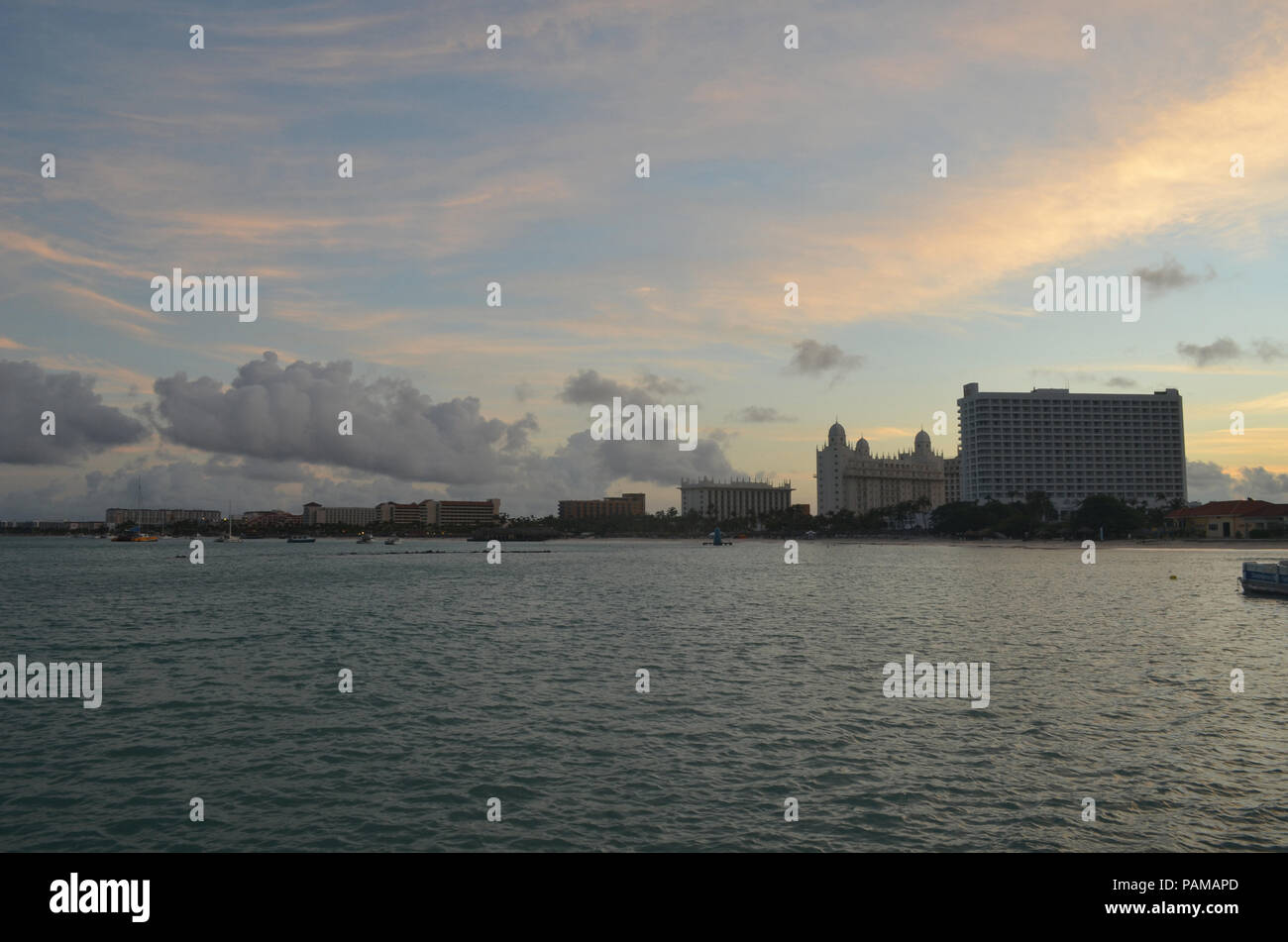 Cloudy skies aruba hi-res stock photography and images - Alamy
