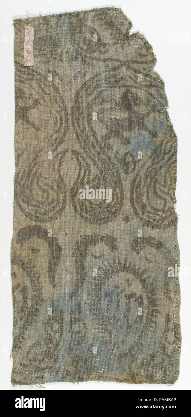 Textile. Culture: German. Dimensions: Overall: 14 1/2 × 6 3/8 in. (36.8 ...