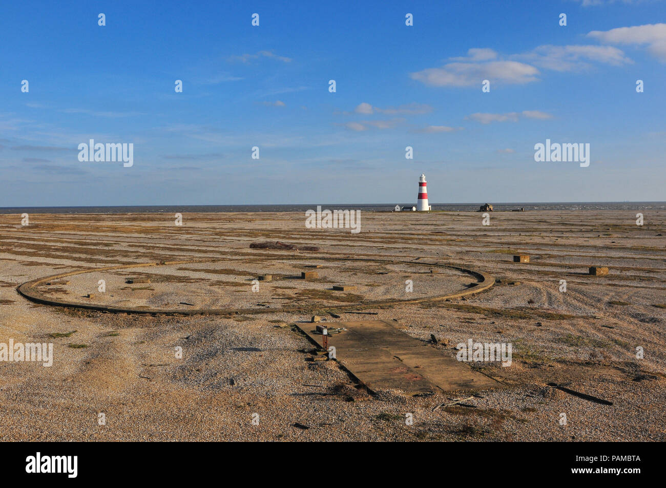 Orford Ness, Suffolk UK. 14th October, 2011. The Atomic Weapons ...