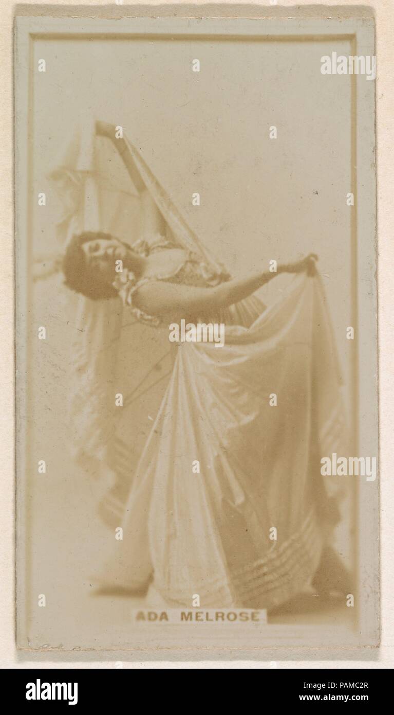 Ada Melrose, from the Actresses series (N245) issued by Kinney Brothers ...