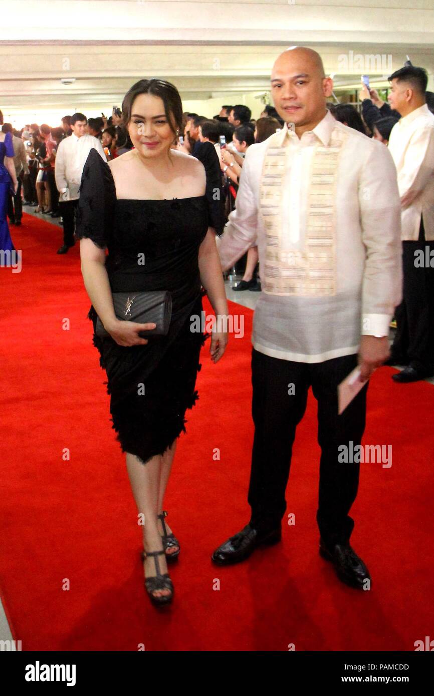 Philippines. 23rd July, 2018. Actress Angelika Dela Cruz arrival at the ...