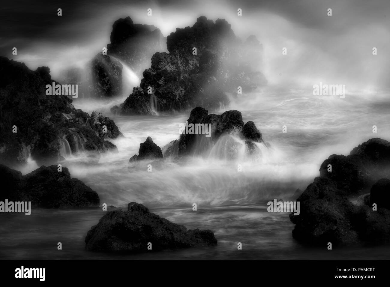 Big island, hawaii Black and White Stock Photos & Images - Alamy