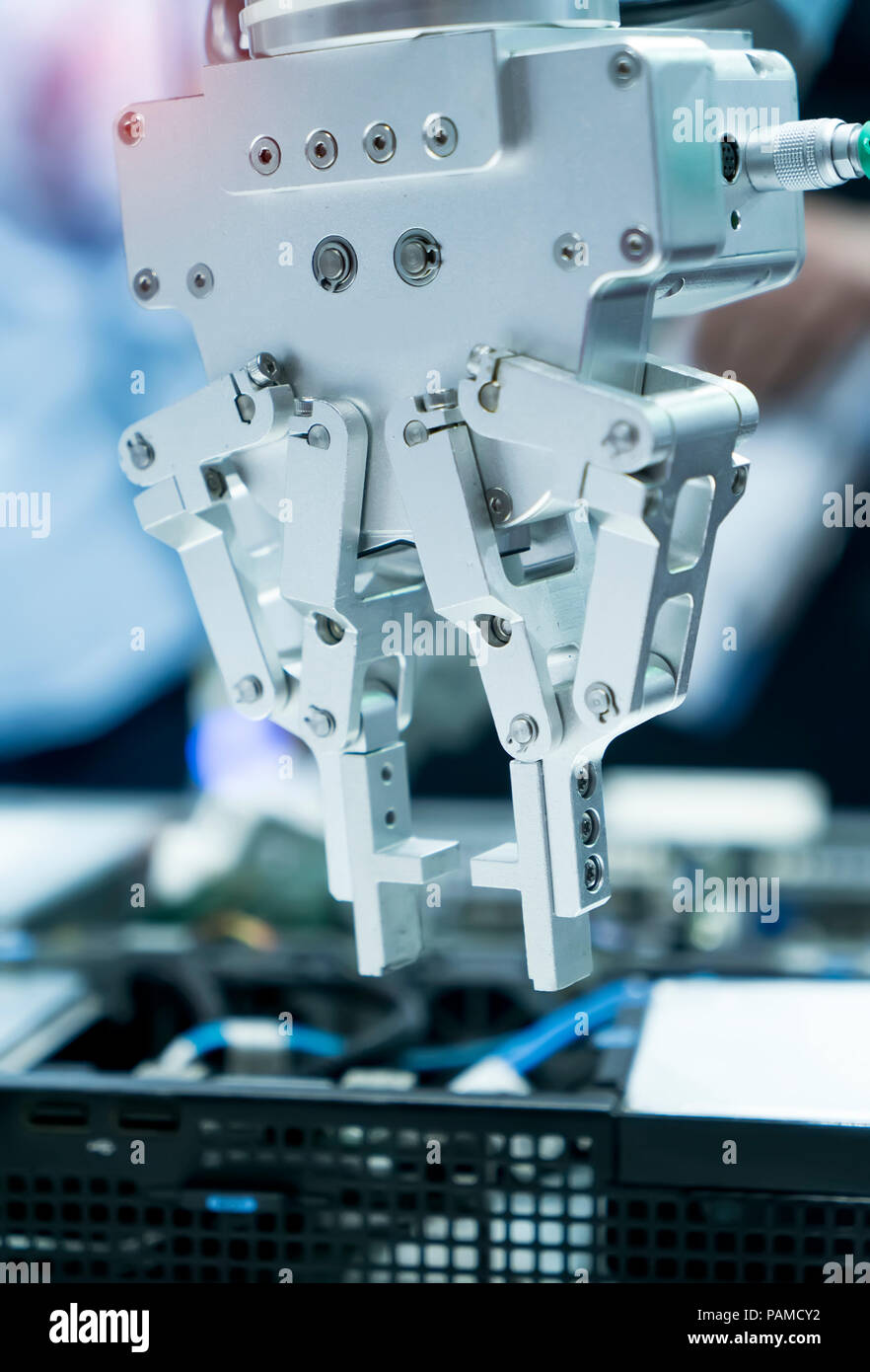 Robotic and Automation system control application on automate robot arm ...